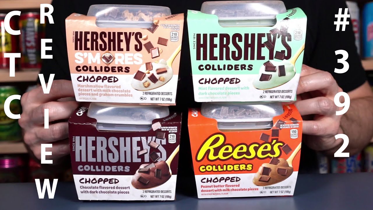 Hershey’s Colliders Chopped Pudding: Hershey’s vs. S’mores vs. Mint vs ...