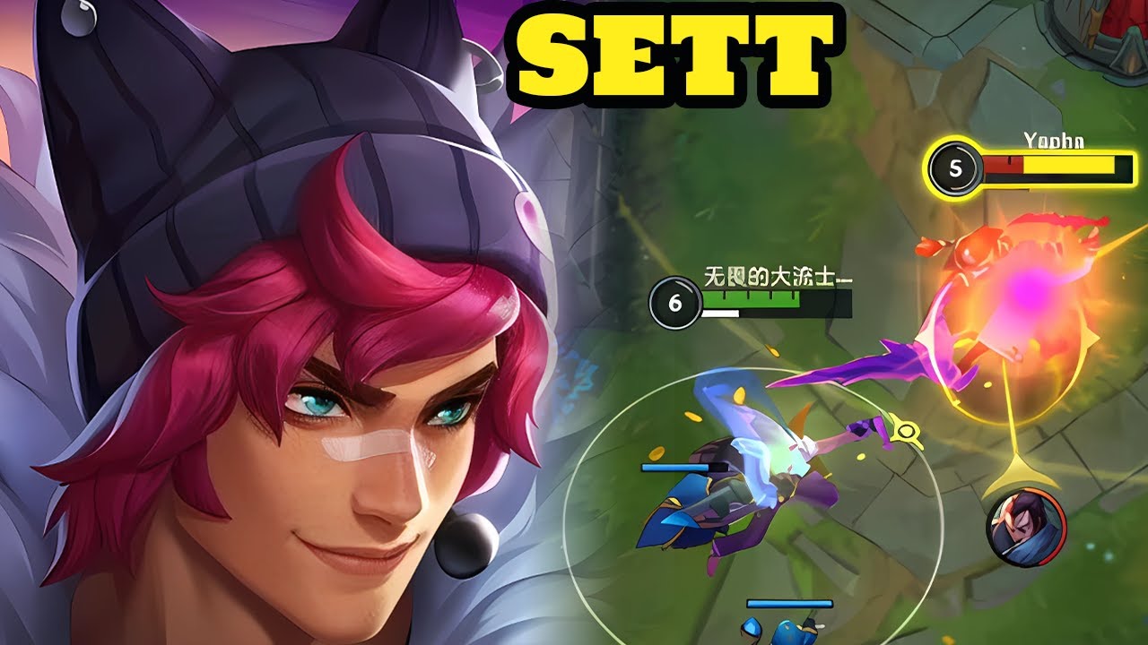 Wild Rift Sett Top Sett Gameplay Rank season 15 - YouTube