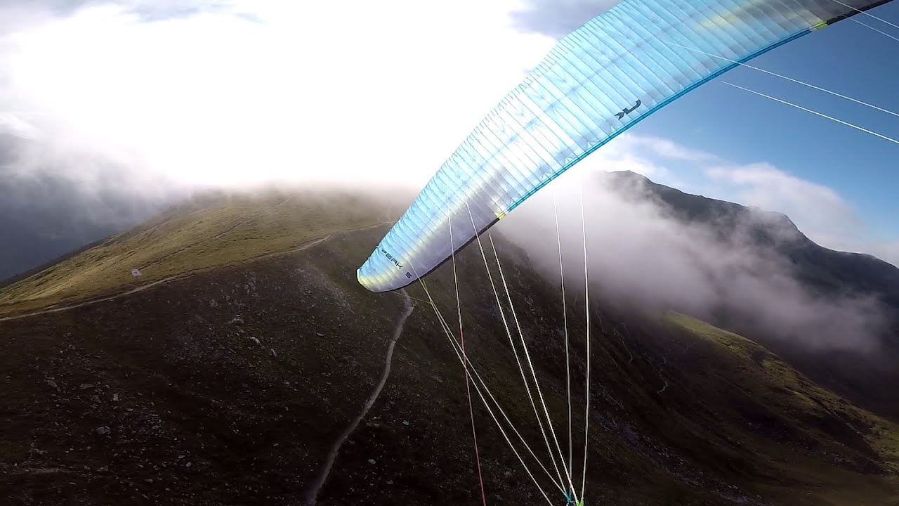 Great end of sunday, let's play with Niviuk Peak5 - YouTube