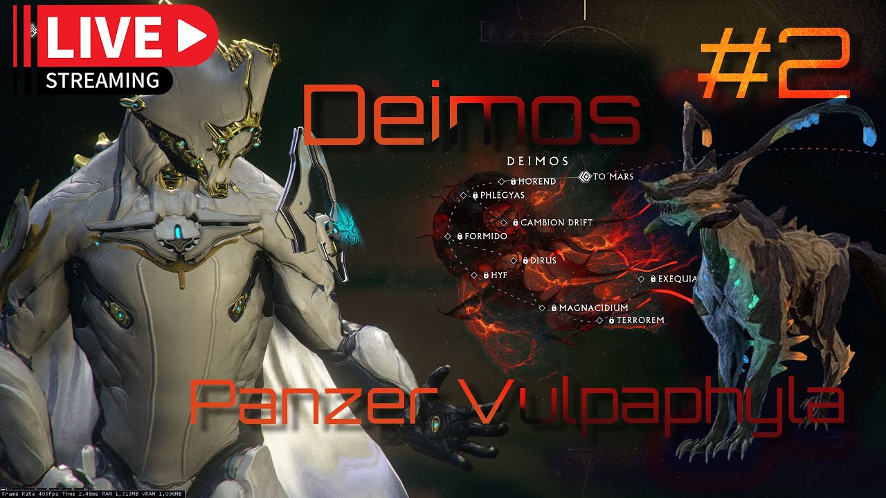 Warframe gameplay #founders Returns | Excalibur Prime hunts DEIMOS for ...