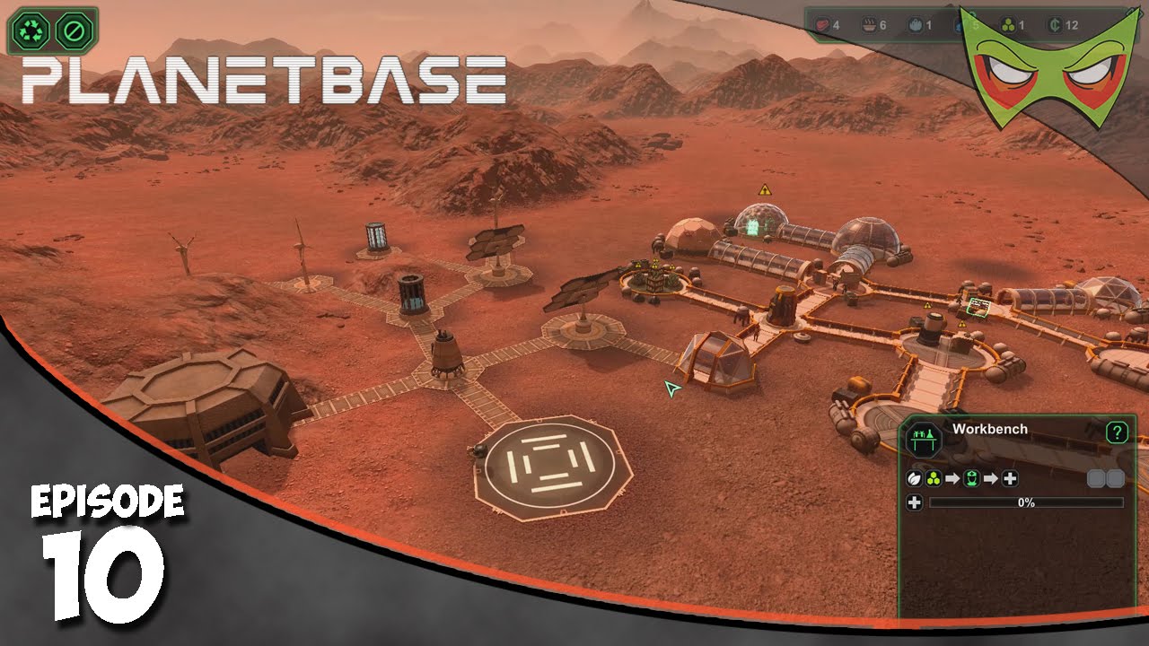 PlanetBase - Ep 10 - Factorying! - Let's Play - Gameplay - YouTube