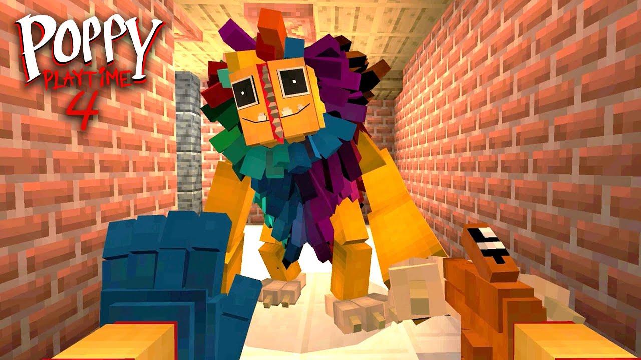 Poppy Playtime Chapter 4 Fan Made In Minecraft Demo Part 1 - YouTube