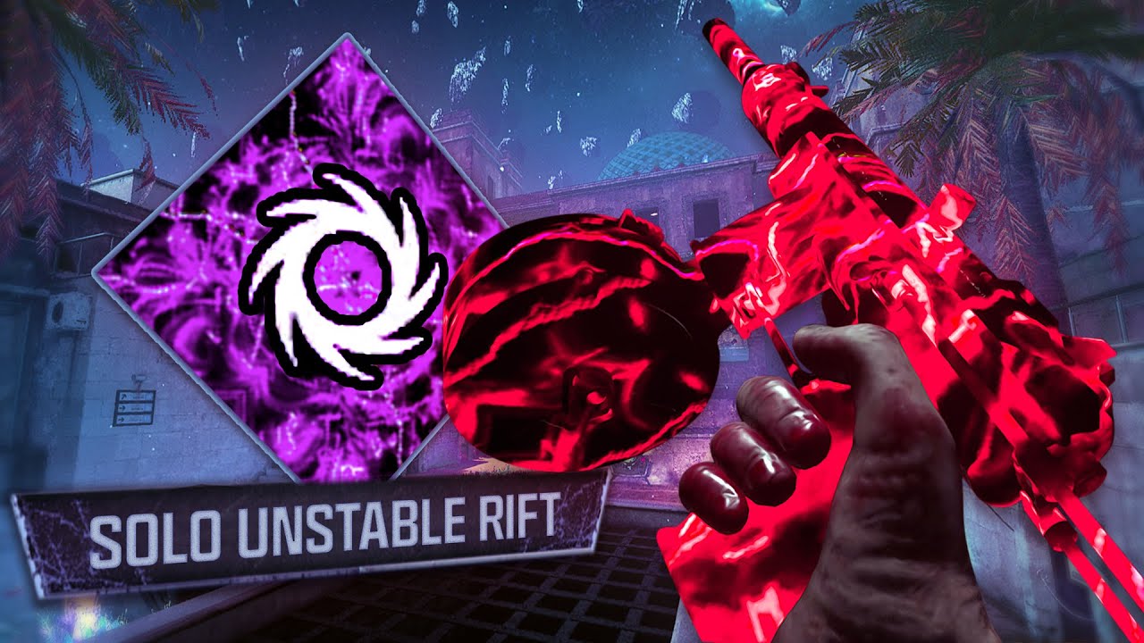 Full SOLO Unstable Rift in MW3 Zombies (Mark of the Survivor Strategy ...