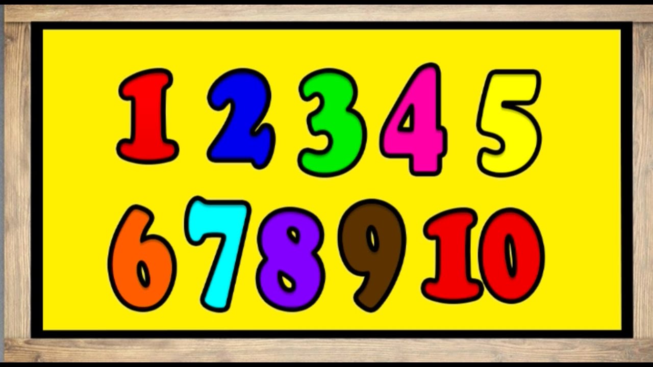 Counting 1 to 10 in English with Mr. Turkey Learning video for Children ...