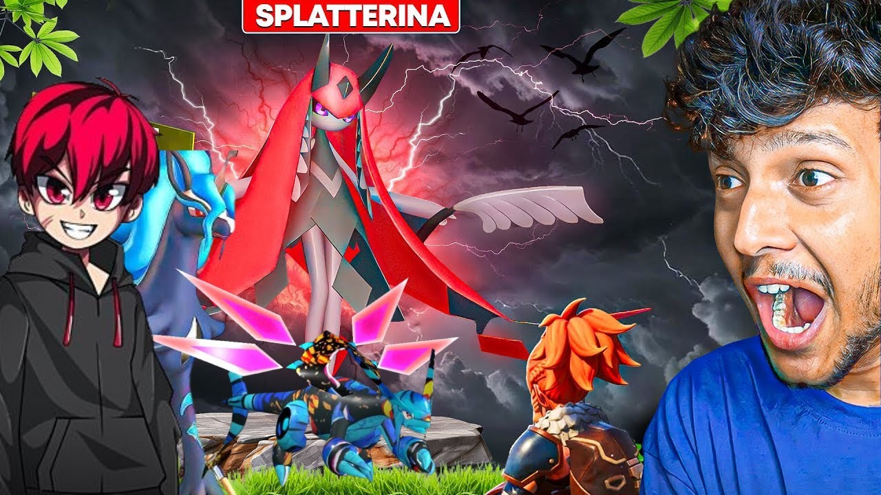 MOST POWERFUL PHYSTIC TYPE POKEMON SPLATERINA!😱 PALWORLD - YouTube