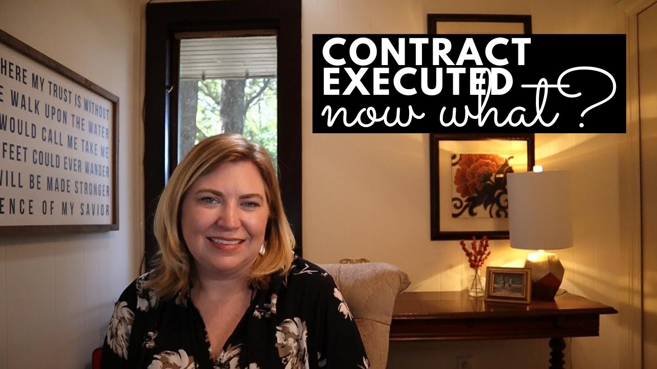 Executed Contract Executed Contract: All Signed And Approved