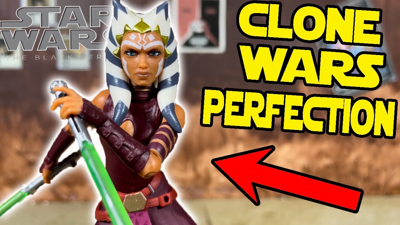 New AHSOKA TANO (Padawan) Star Wars Black Series Clone Wars Action ...
