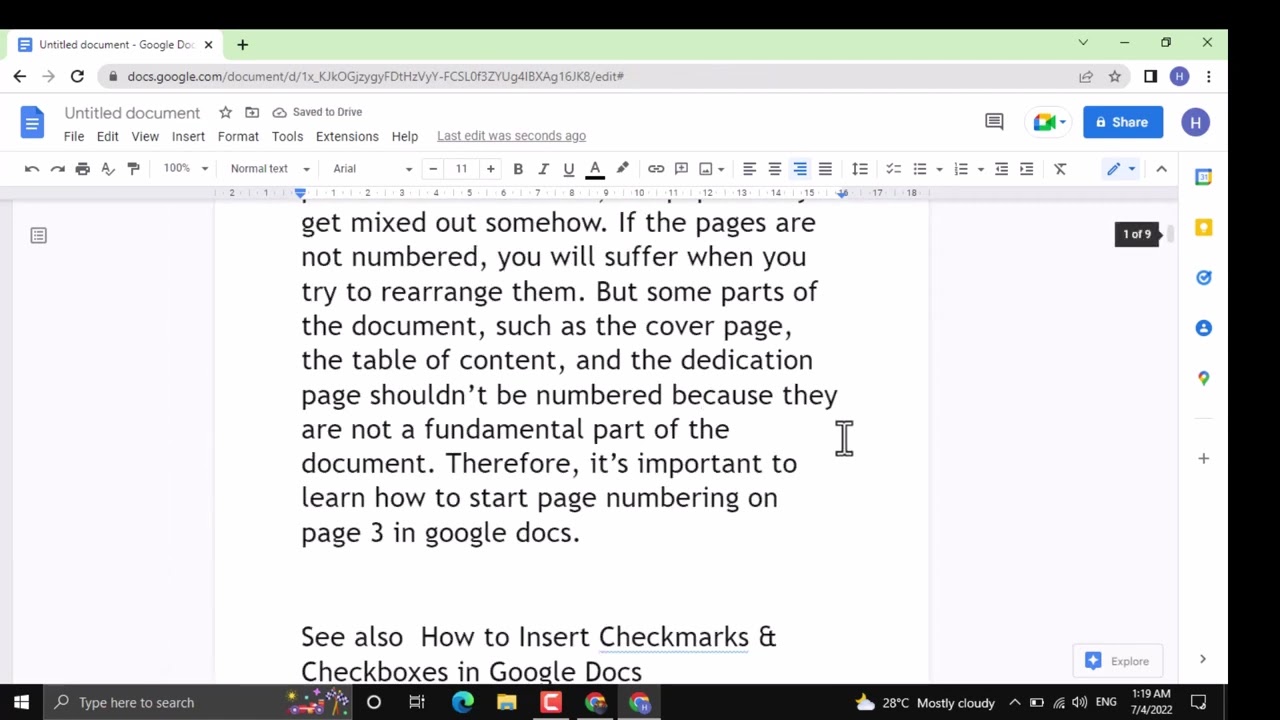 How To Make The First Page Header Different In Google Docs YouTube How To Make The First Page Header Different In Google Docs YouTube