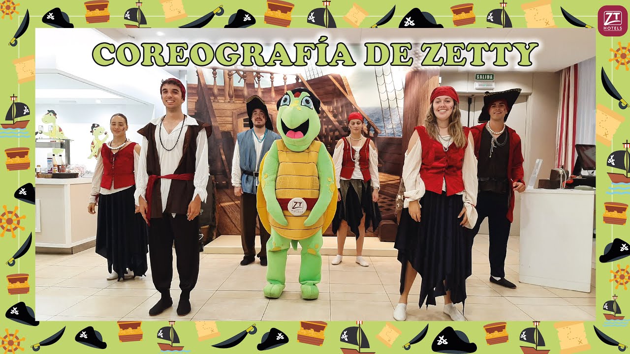 Coreografía de Zetty, la mascota de ZT Hotels 🐢🏨 - YouTube