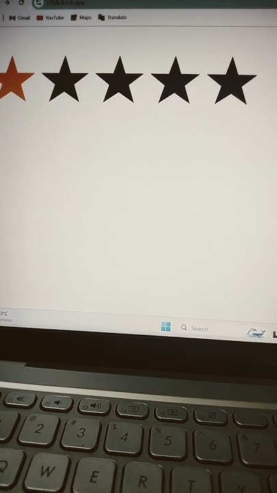 ⭐ rating project demo in react js #coding #react #javascript #beginnerlevel #webdevelopement ...
