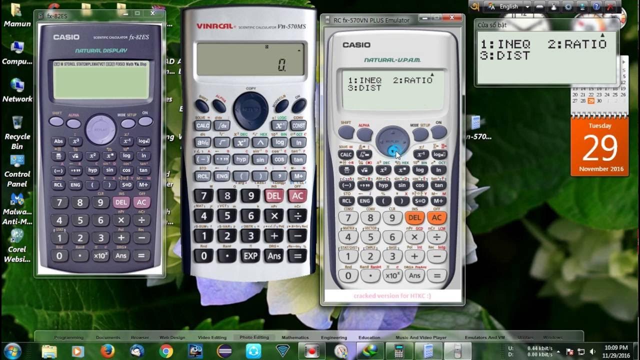 Casio fx-570 ES Emulator,VINRCAL VN--570MS,Casio fx-82ES Scientific ...