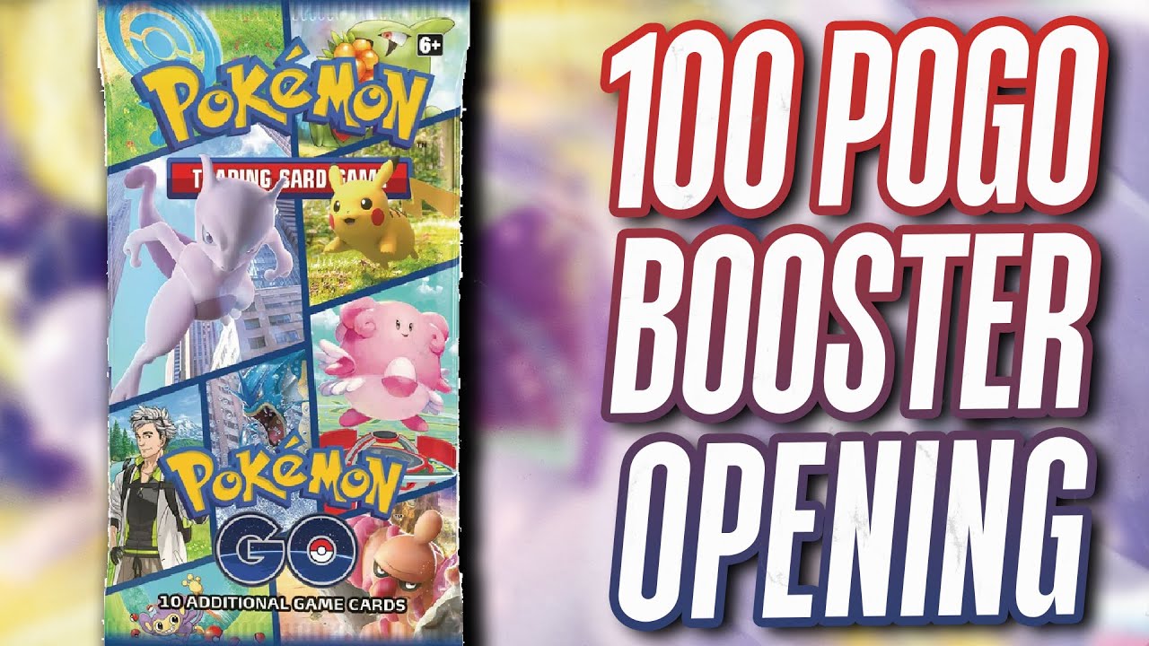 BONUS VIDEO: 100 Pokemon GO BOOSTER PACK OPENING and set discussion ...