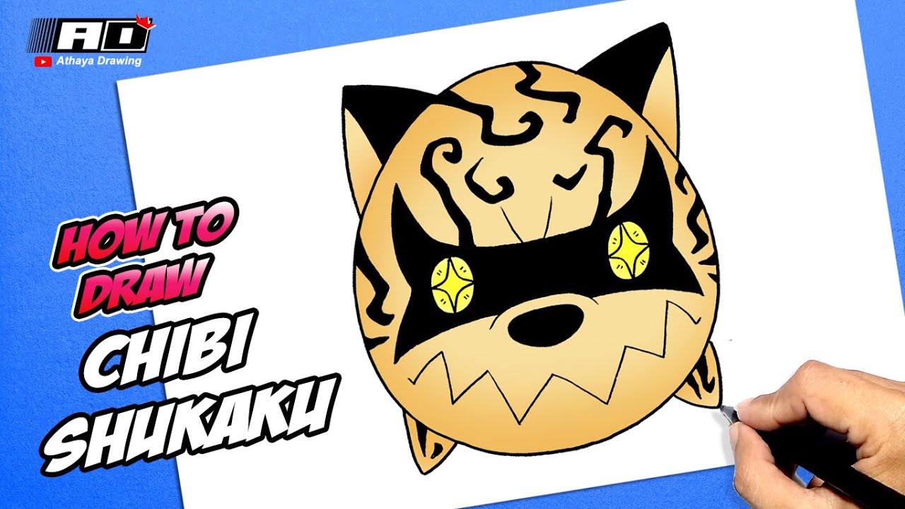 How to draw Chibi Shukaku - Chibi Bijuu - YouTube