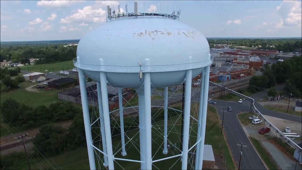 Unmanned Aerial System (UAS) Elevated Tank Inspection - YouTube