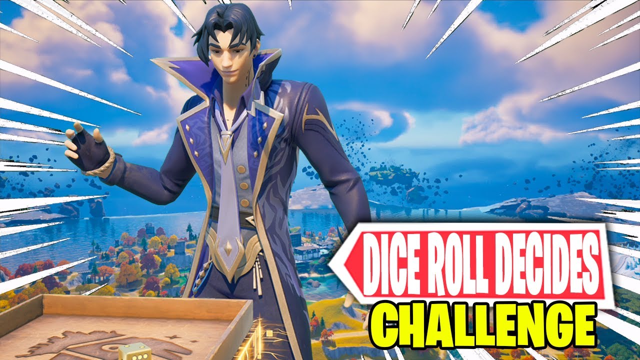 The *DICE ROLL* Decides Everything in Fortnite - YouTube