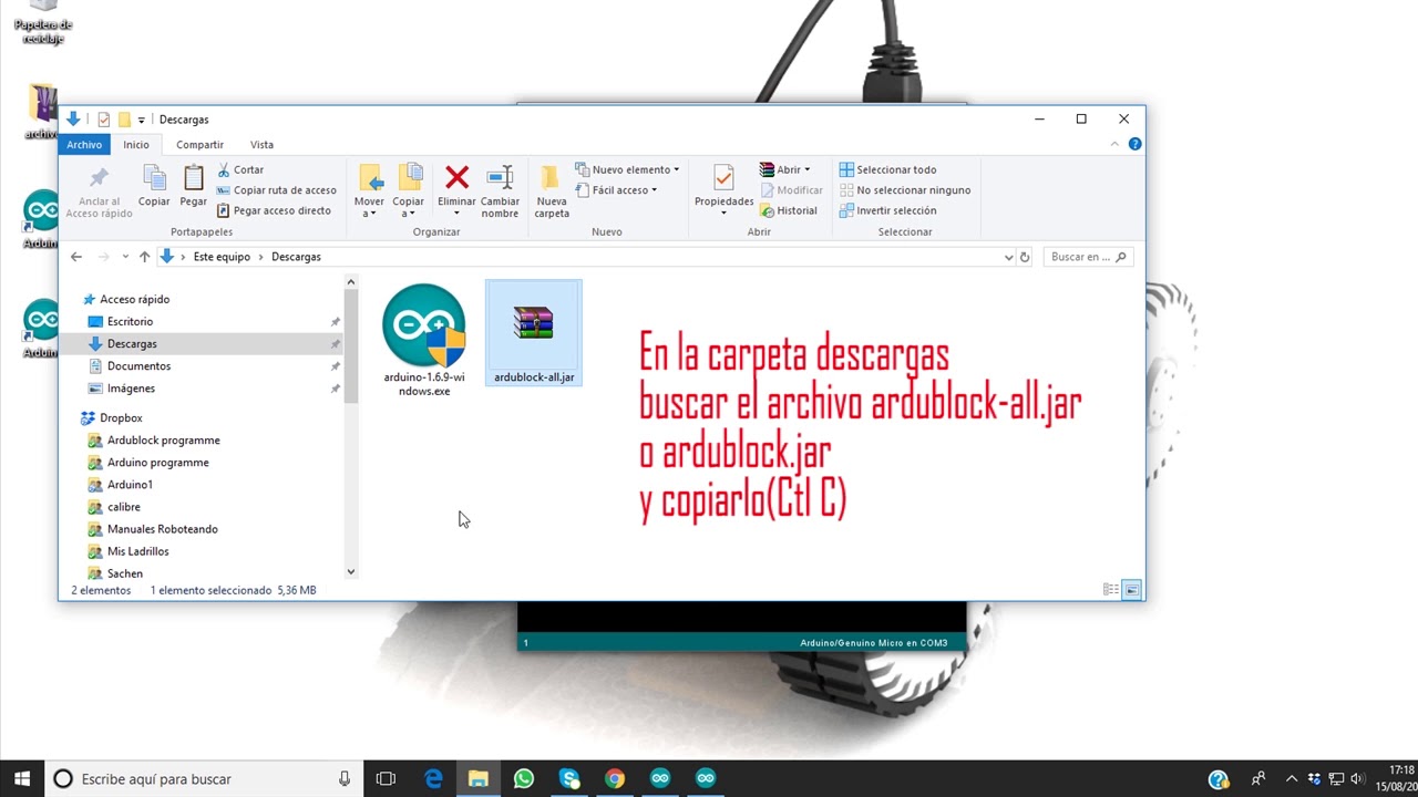 Instalar Ardublock Youtube