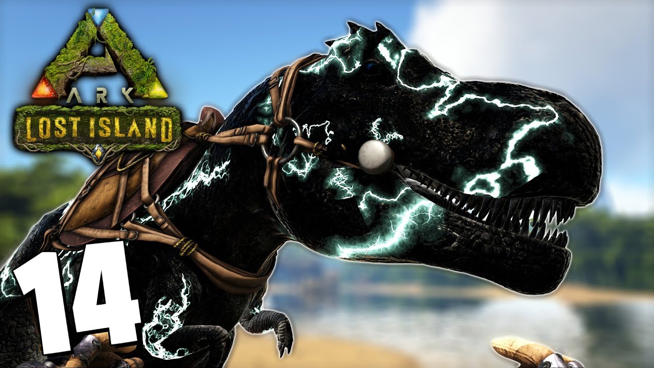 I TAMED THIS REALLY COOL TUMULTUOUS REX | ARK SURVIVAL LOST ISLAND ...