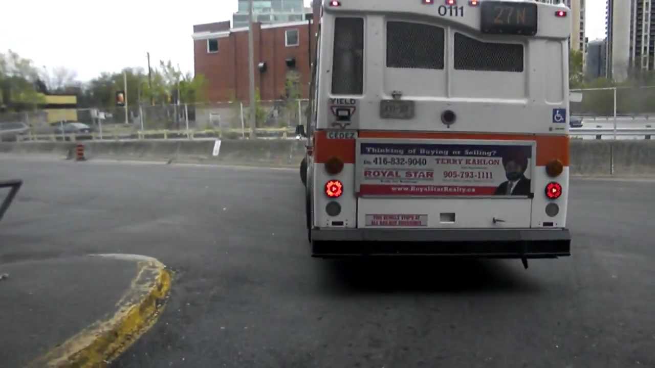 (RETIRED) MiWay - 2001 Orion VII Diesel 0111 On 27 N Matheson - YouTube