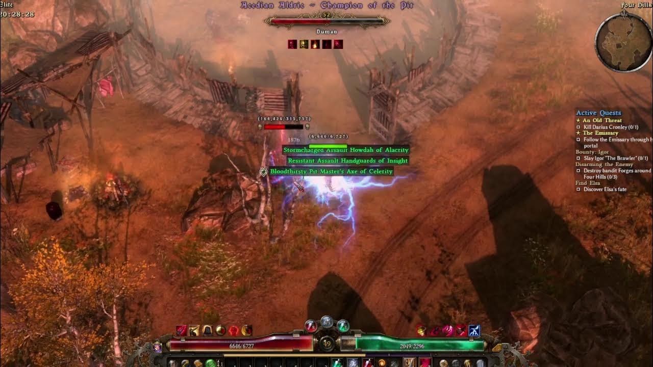 Grim Dawn - Lazy Build Partxyz 11 - YouTube