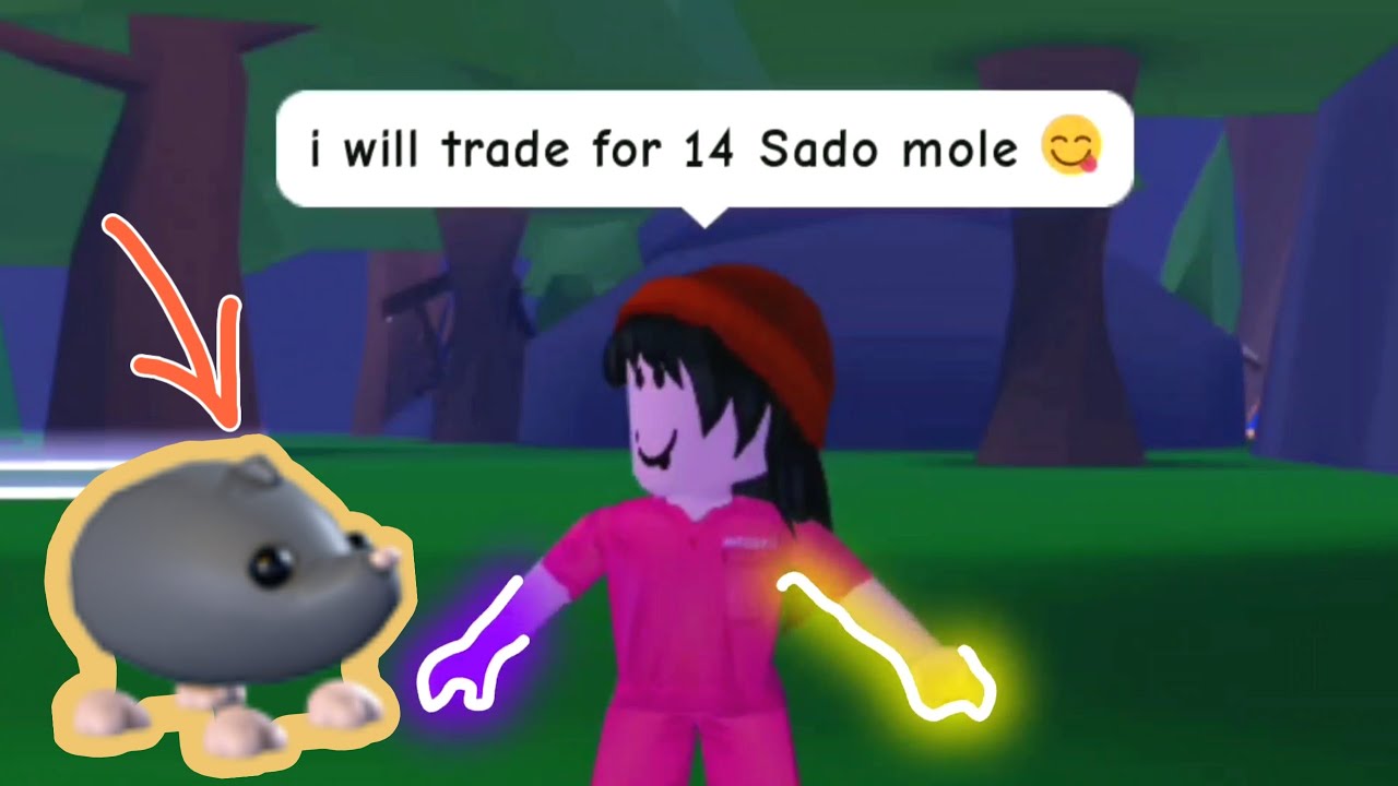 my offer for *SADO MOLE* in Adopt Me 🐏😋 - YouTube