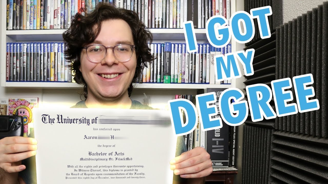I got a Bachelor's Degree in Film | My Struggles and Success in Higher ...
