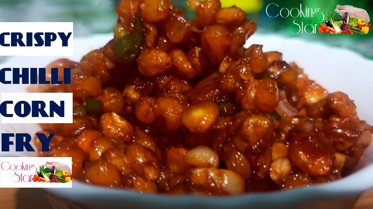 Crispy Chilli Corn fry|Fried chilli corn by Cooking Konya - YouTube