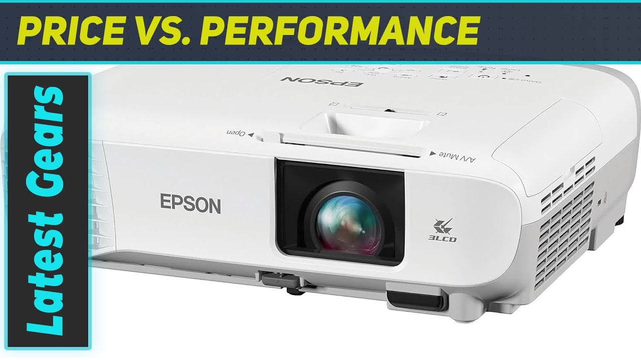 Epson PowerLite 107 LCD Projector - Unveiling Brilliant Visuals - YouTube