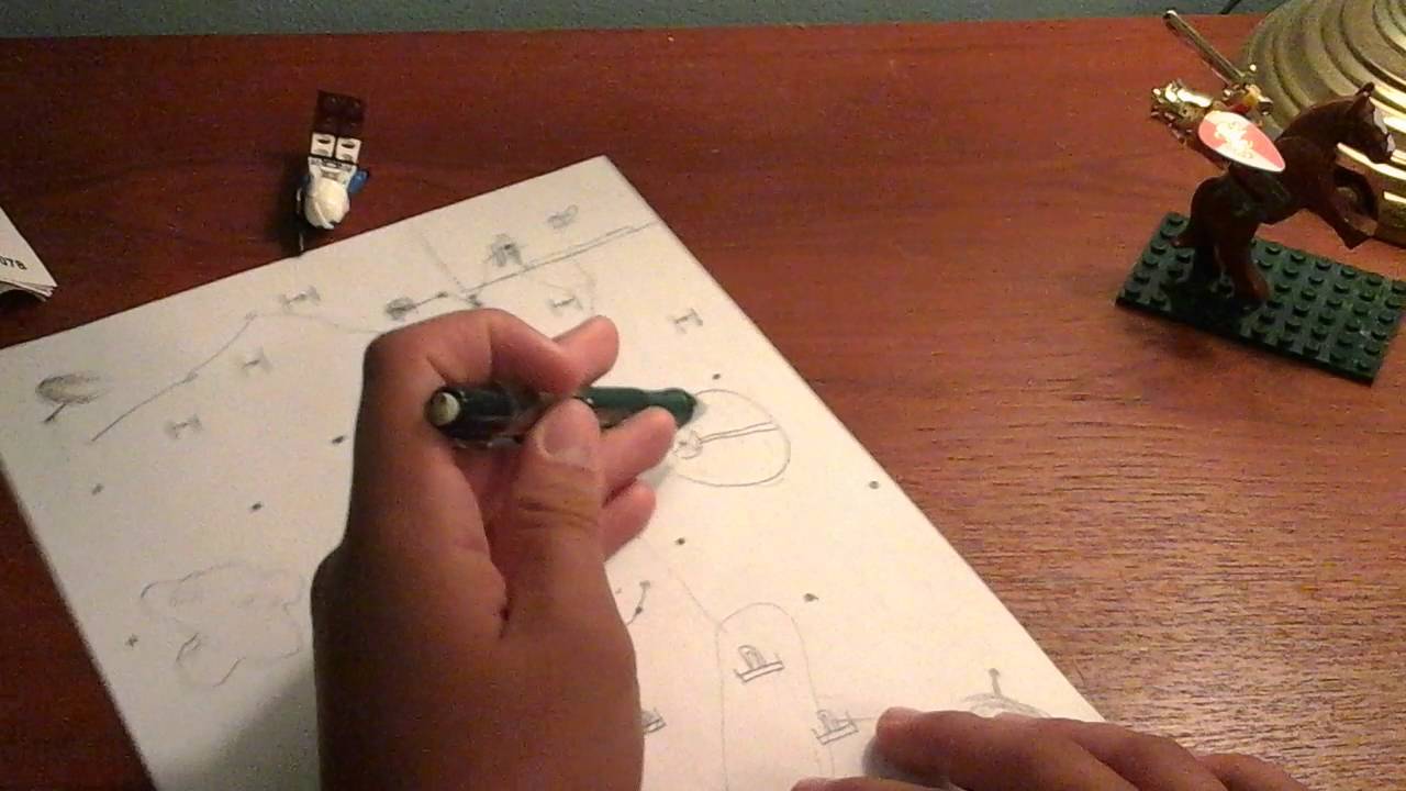 Paper Games #1 (Star Wars: Frigate Defense) - YouTube