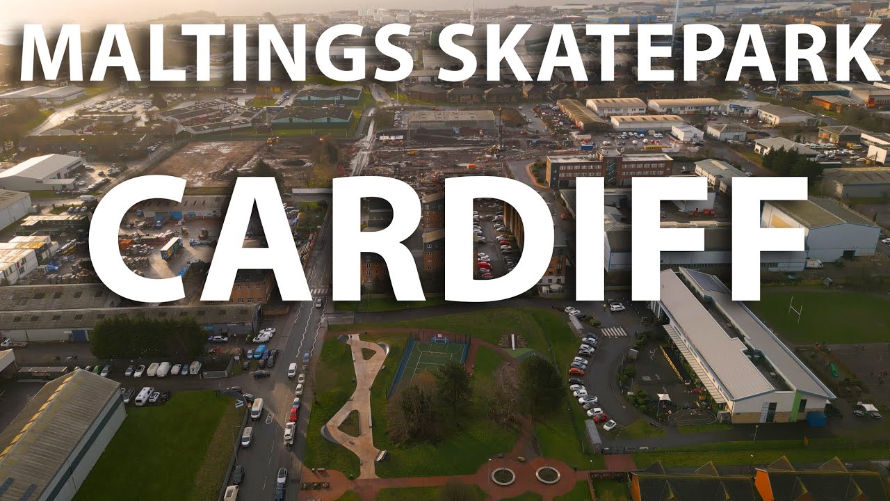 Maltings skate park in Cardiff | SKATEBOARDING - YouTube