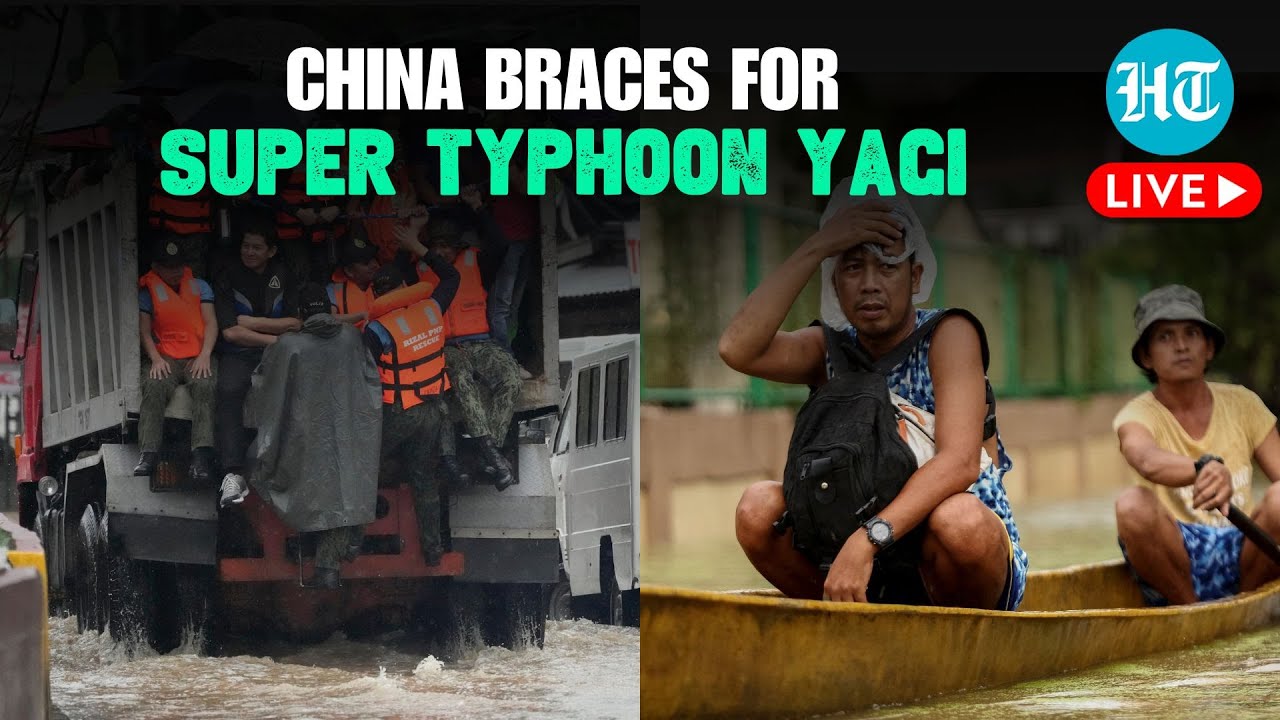 Typhoon Yagi LIVE: Work, School Suspended As China Braces For Biggest Storm In Decades | China ...