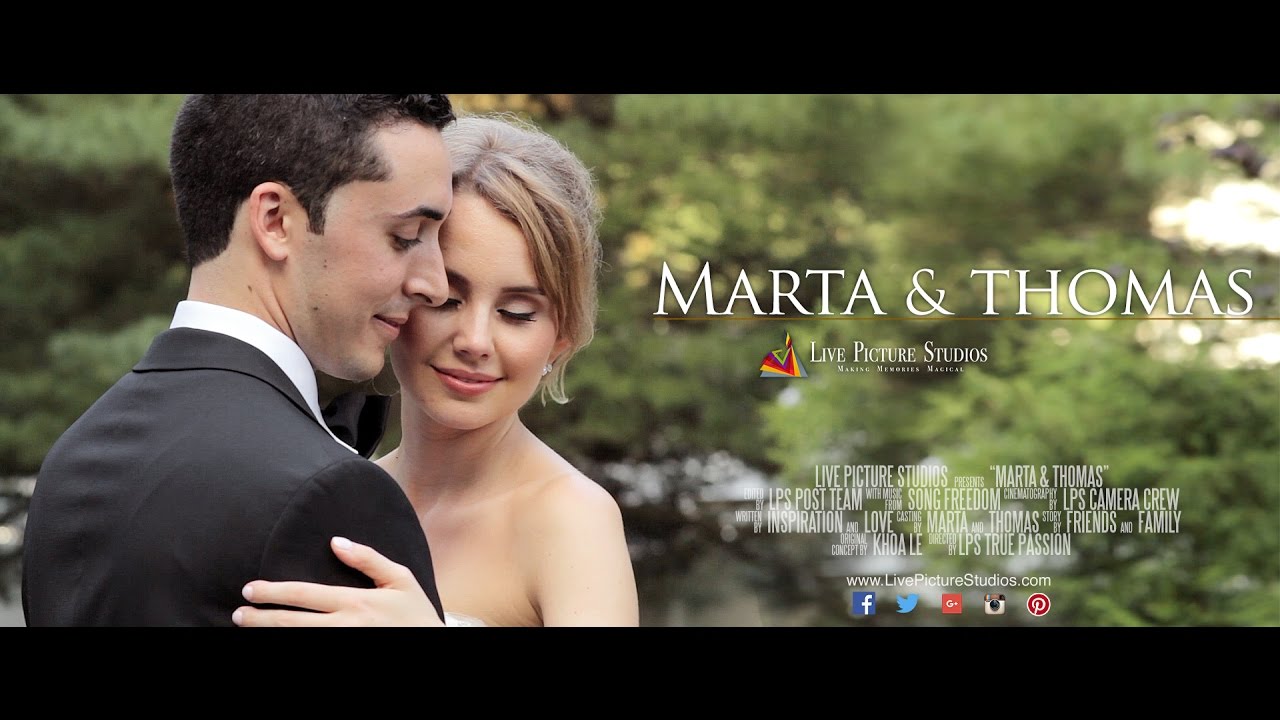 Marta and Thomas Wedding Highlight at The Tides Estate in NJ by Live ...