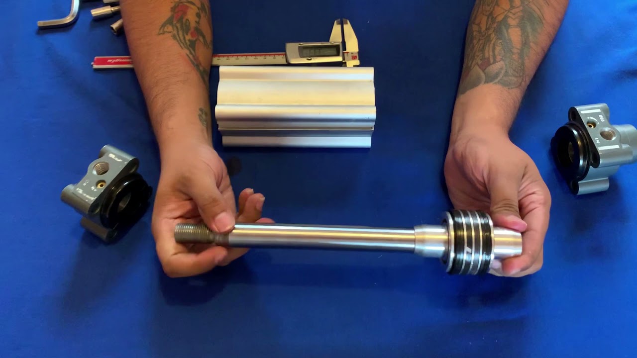 Partes de un Cilindro Neumatico - YouTube