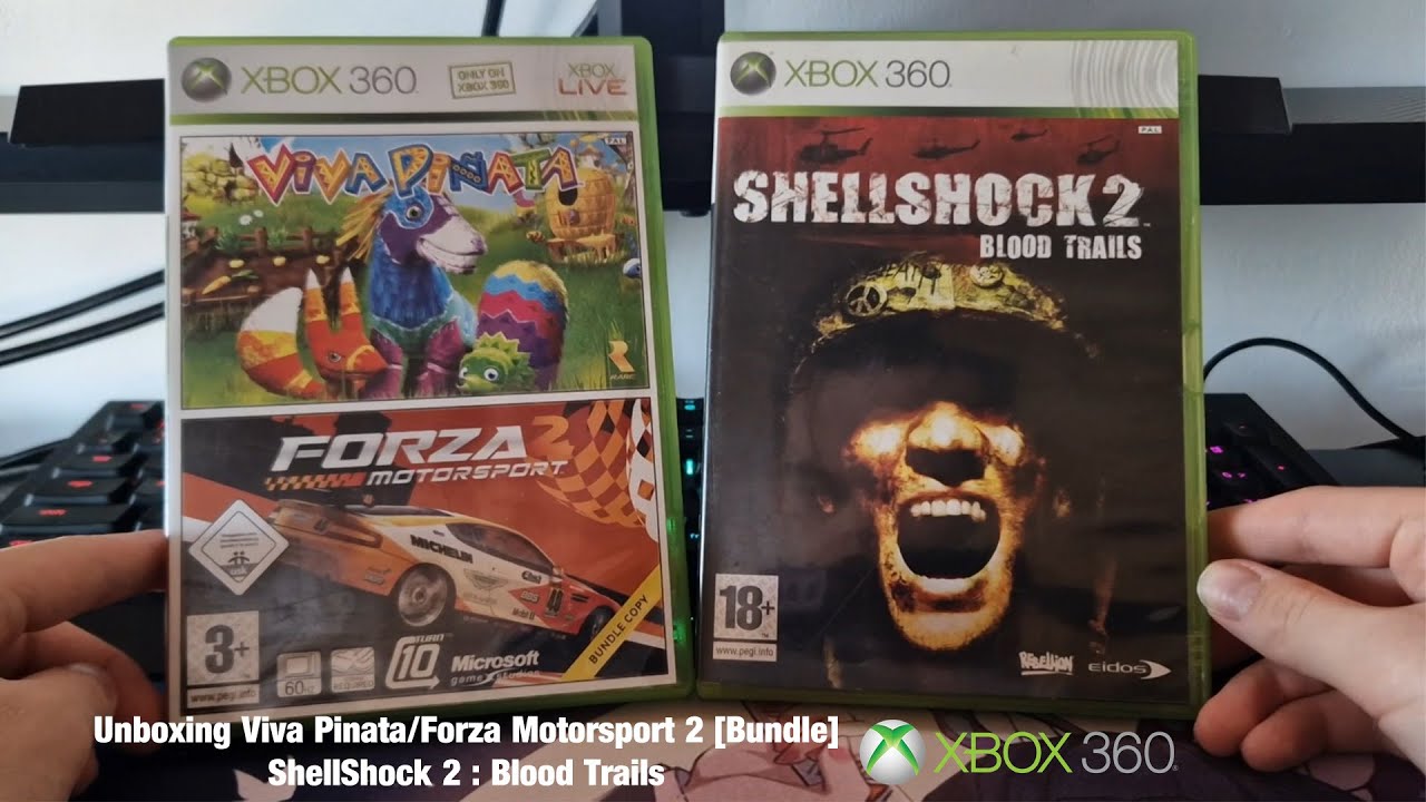 Unboxing Viva Pinata/Forza Motorsport 2 [Bundle],ShellShock 2: Blood ...