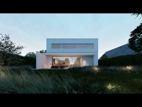 Modern house animation, an architectural visualization short film | D5 Render