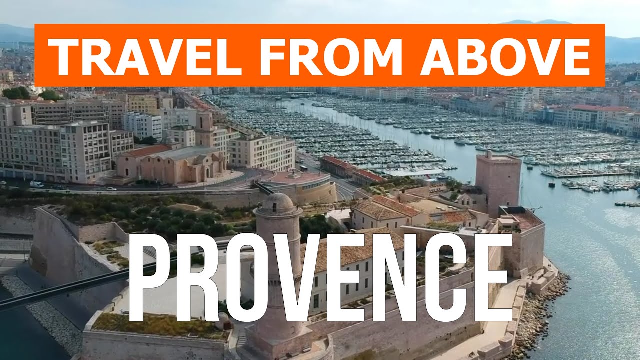 Provence aerial view | Drone video in 4k | France, Provence from the ...