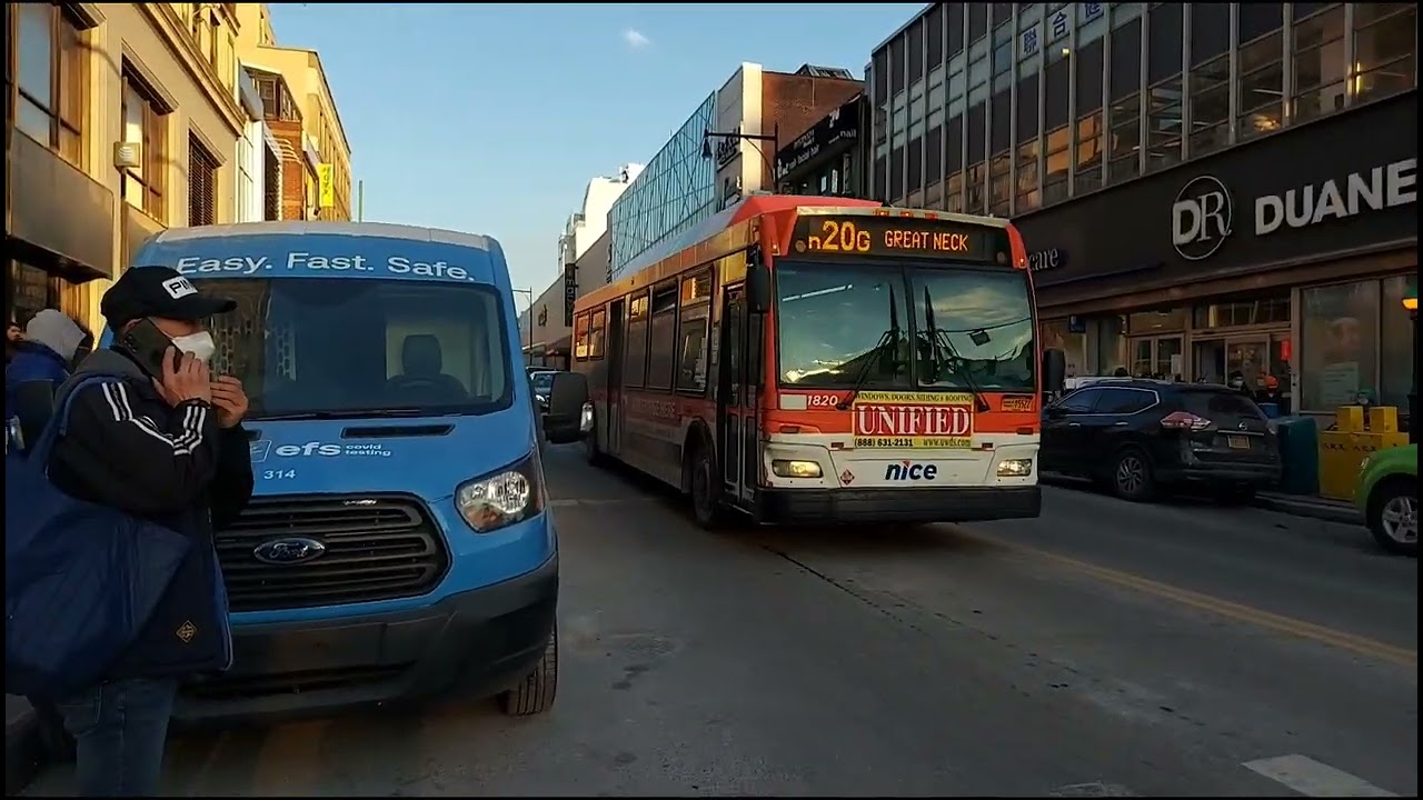 NICE bus: 2011 Orion 7 NG action on the N20G - YouTube