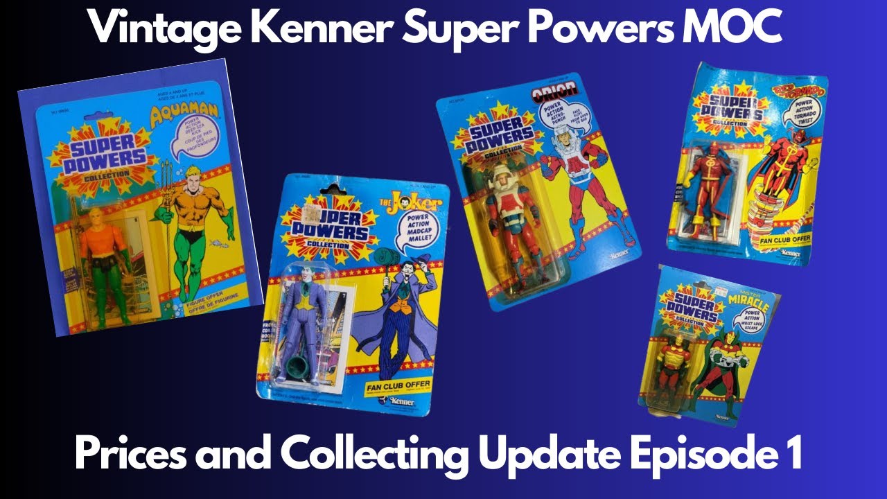 Vintage Kenner Super Powers MOC Price Guide - YouTube