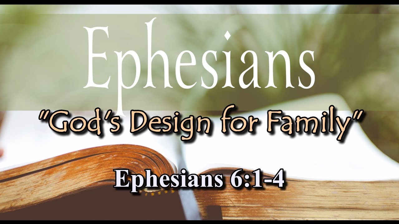 Gods Design for Family, July 16 - YouTube
