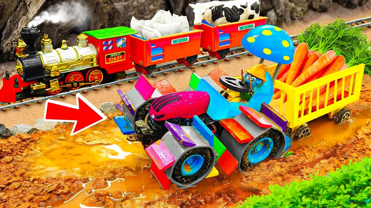 Diy tractor mini bulldozer for concrete road construction with road ...