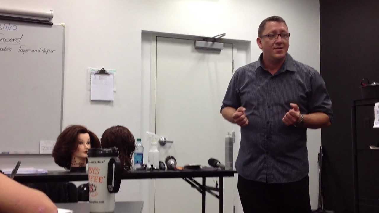 Long Elevated Diagonal Forward Haircut-Part 1 of 4 - YouTube