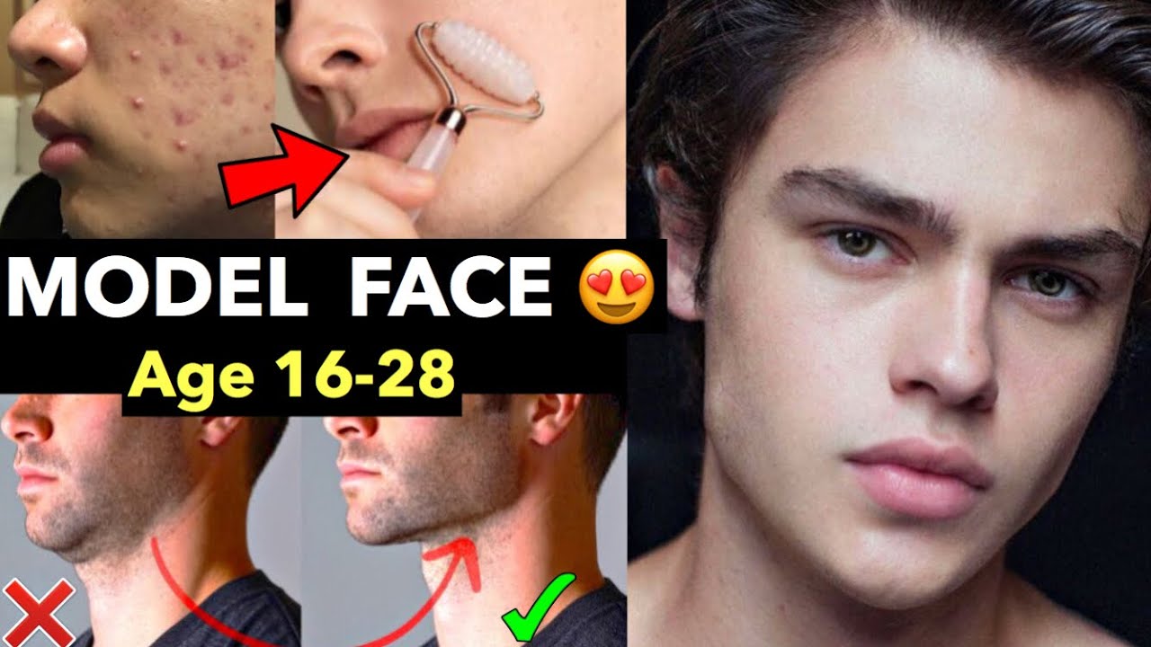 12 Tips For Handsome Face like Model | Get Sharp Model Face ...