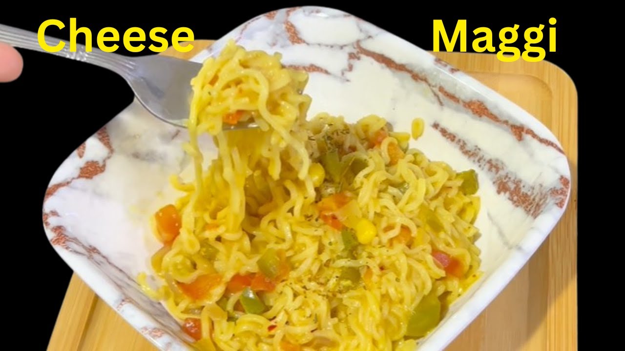 How to make Cheese Maggi ! Street style Masala Maggi | Cheese Maggi masala a must try - YouTube