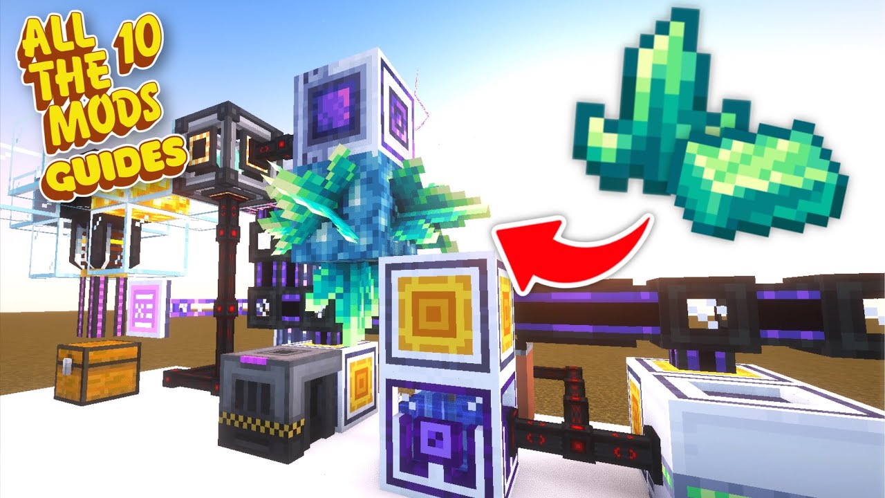 How To Get ENTRO CRYSTALS and UPGRADES From ExtendedAE [All The Mods 10 Guide] - YouTube