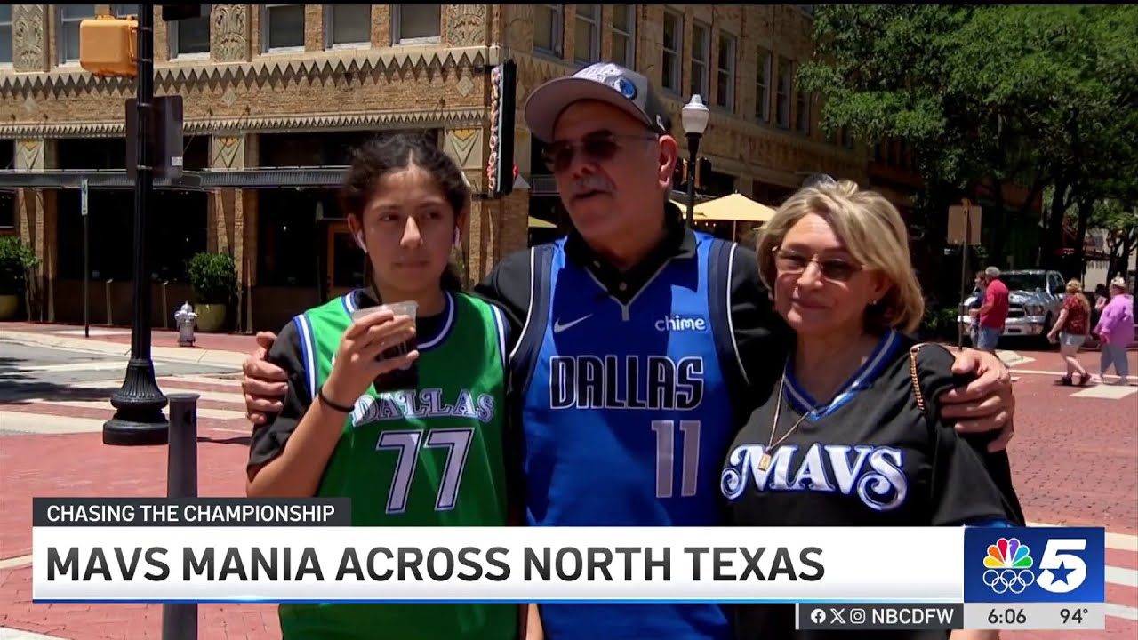 Fans in DFW Metroplex pumped for NBA Finals - YouTube