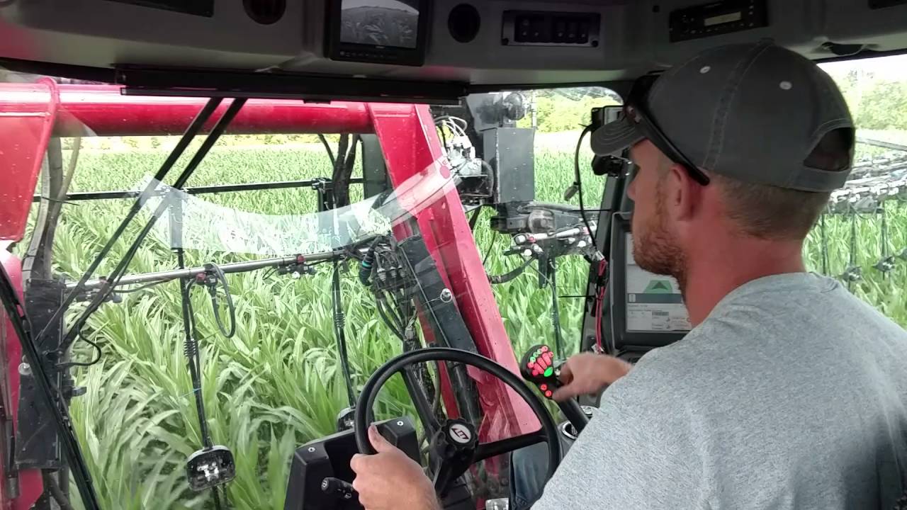 WS AG 360 Y Drop Miller Sprayer - YouTube