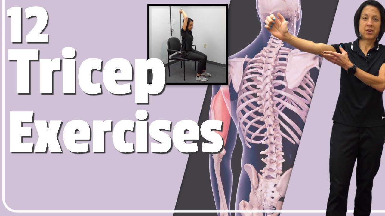 12 Tricep Exercises for Neuro Rehab - YouTube