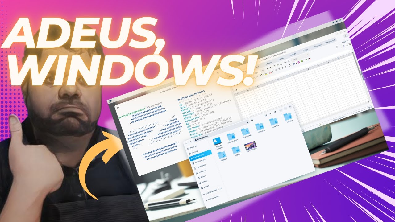 Use o Sistema Zorin OS e diga Adeus ao pesado Windows... - YouTube