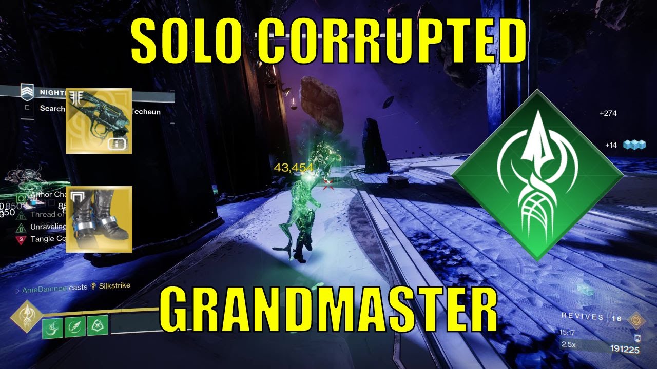 Solo The Corrupted Grandmaster in Less Than 25 Minutes! (24:53 ...