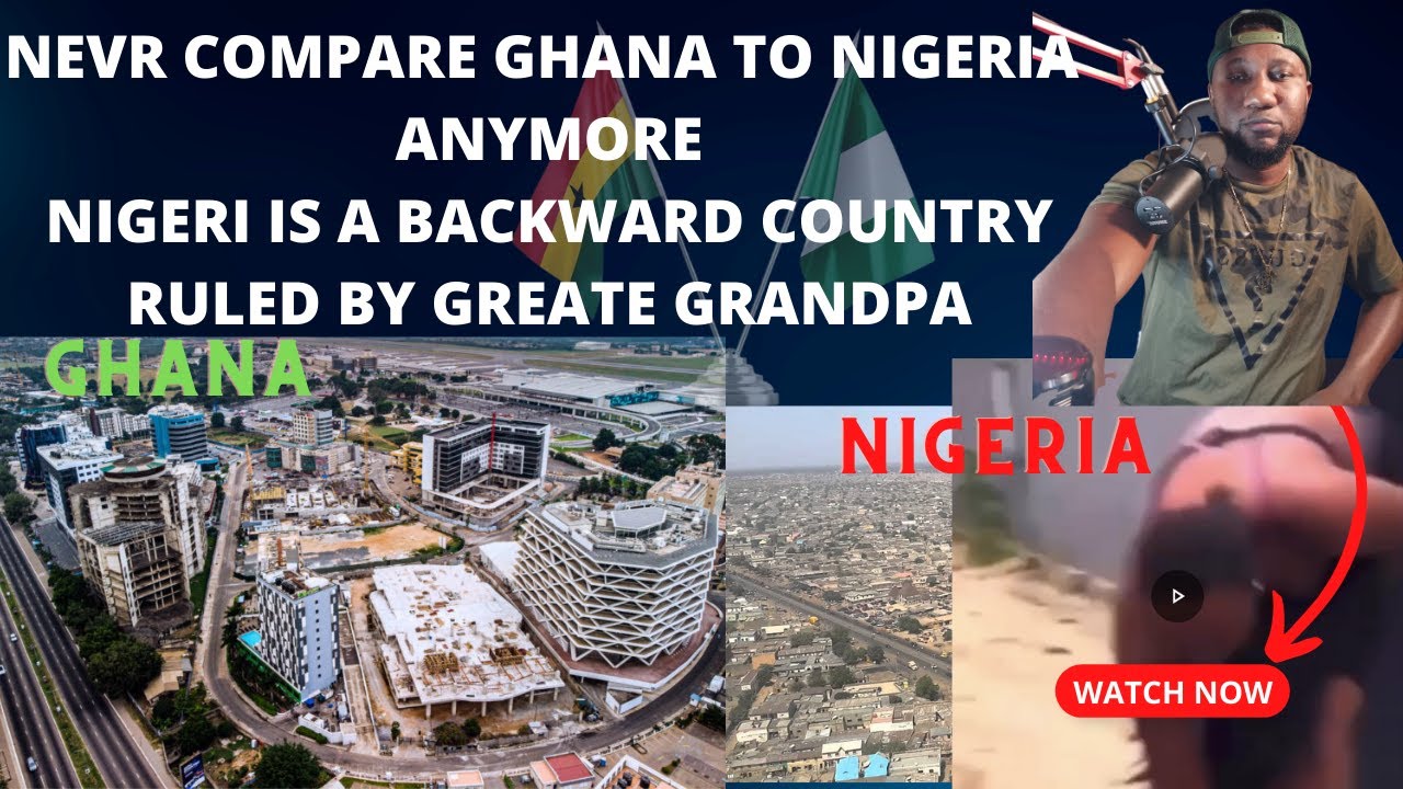 GHANA. Never compare Nigeria to Ghana anymore. Nigeria is a backwards ...