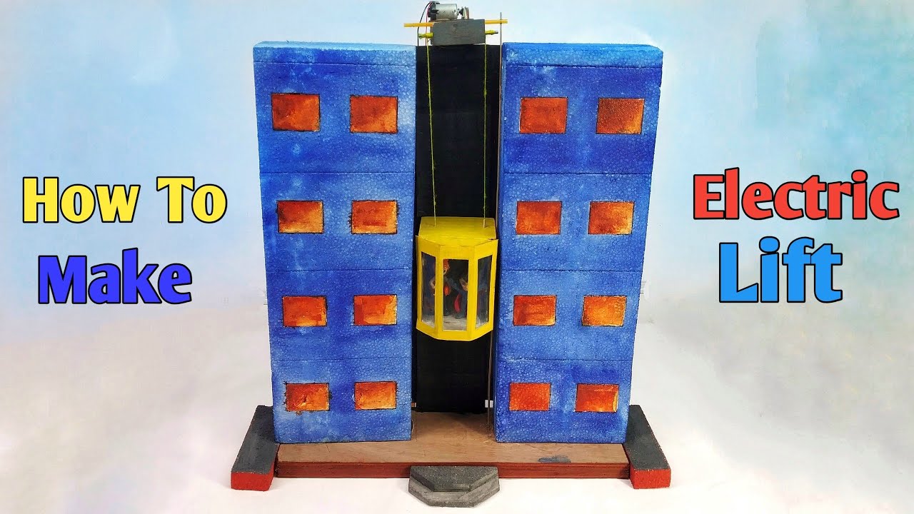 How to Make Electric Lift || School Science Project - YouTube